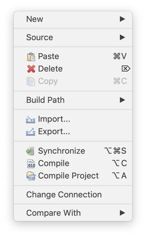 delete file remove folder from eclipse workspace stack overflow