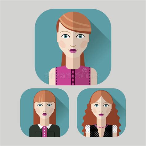 Vector Flat Icon Set Stock Vector Illustration Of Office 65785369