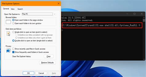 how to open folder options in windows 11