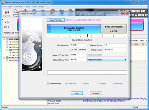 how to resize ubuntu partition without data loss in windows eassos