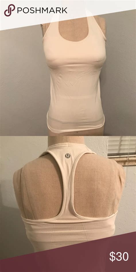 Lululemon Racerback Tank With Built In Bra Racerback Tank Bra Racerback