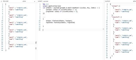 remove all duplicate from array but keep the information on two