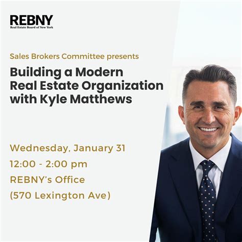 Rebny Real Estate Board Of New York On Linkedin Join Us On January