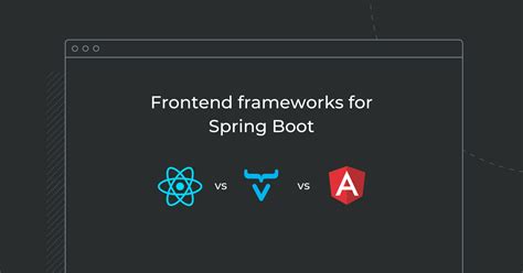 comparing frontend frameworks for spring boot react angular and hot