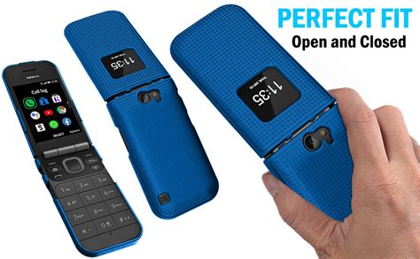 Nakedcellphone Case For Nokia 2720 V Flip Phone [rose Gold