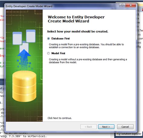 linq cannot create a model from a preexisting database