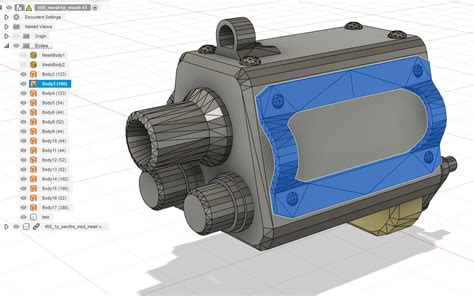 solved split a meshbody into logical parts automatically autodesk