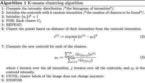 adaptive k means clustering algorithm for mr breast image segmentation