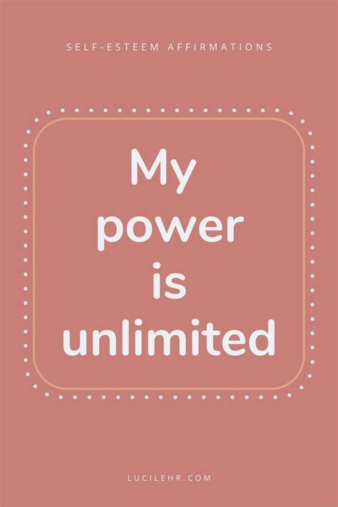 20 Positive Affirmations For Confidence And Self Esteem