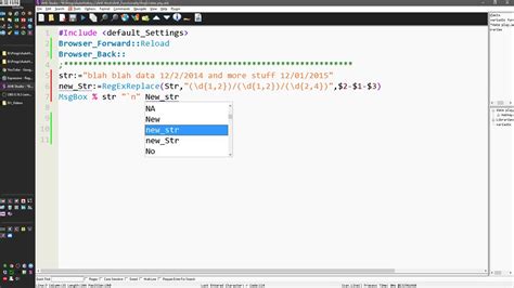 regex 112 regexreplace in autohotkey moving patterns of words youtube