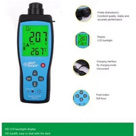 Jual Oxygen Detector Smart Sensor Ar8100 Handled O2 Oksigen Meter