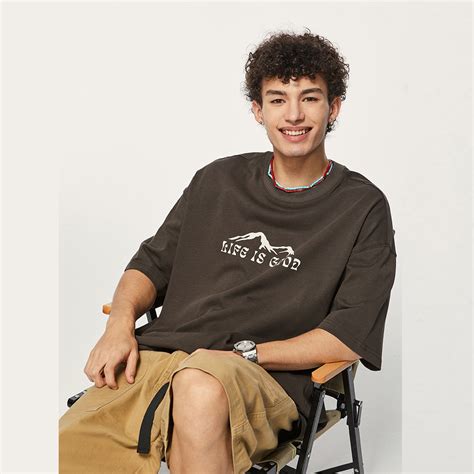 Heavyweight Drop Shoulder Baggy Tee Shirt Lezhou Garment