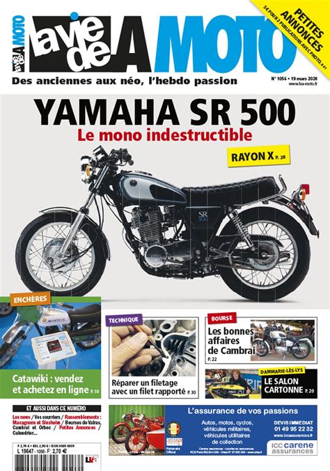 La Vie De La Moto N° 1056 Du 19 03 2020 La Boutique Du Collectionneur