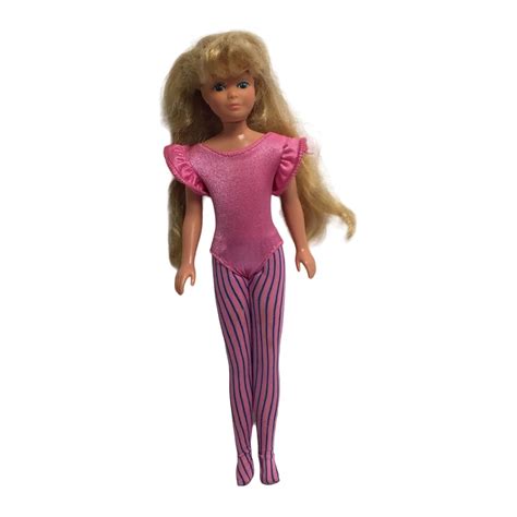 Vintage 1967 Barbie Skipper Doll Bendable Legs Blonde Exercise Outfit