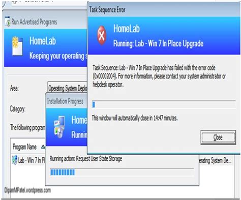 how to fix task sequence error codes troubleshooting in sccm