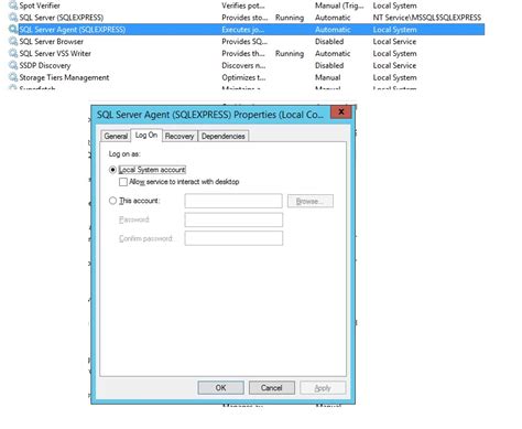 sql server agent does not start after upgrade from express edition to