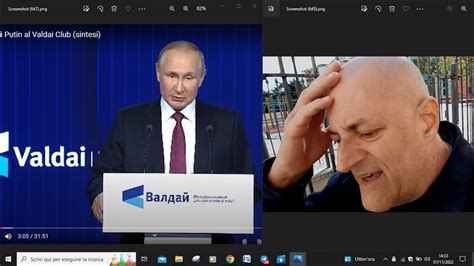 Restituzione243 Il Discorso Di Putin È Ottimamente Insidioso Youtube