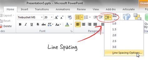 customizing line spacing in lists e learning heroes