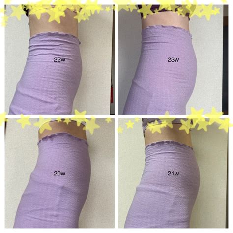 27w3d 初期〜中期のお腹大きさ記録 40代 二人目希望and育児記録