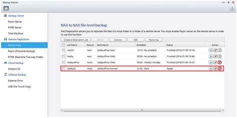techspace knowledgebase how to set up remote replication on qnap nas