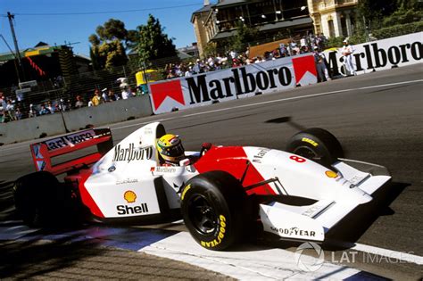 Subastarán El Mclaren Mp4 8a Que Condujo Senna En 1993