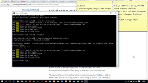 [tutorial] cara akses serial interface menggunakan node js dan arduino