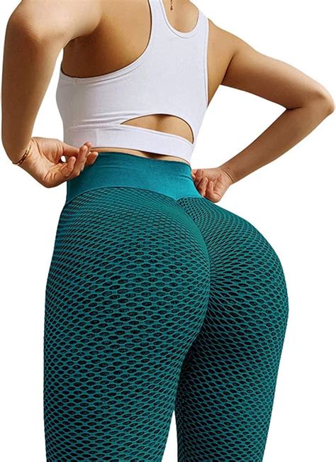Super Fast Delivery Women Honeycomb Anti Cellulite Leggings High