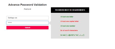 How To Create A Form Validation Using Html And Javascript