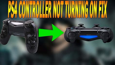 ps4 controller not turning on fix youtube