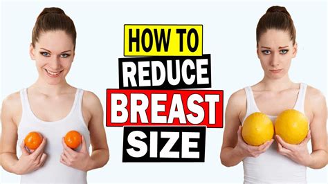How To Reduce Breast Size Naturally Home Remedies To Reduce Breast