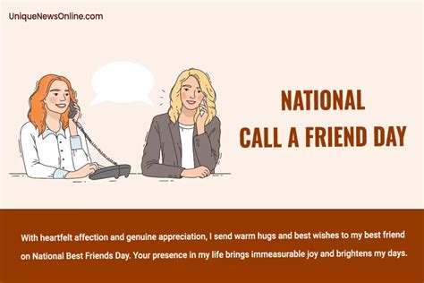 National Call A Friend Day 2023 Quotes Wishes Images Messages