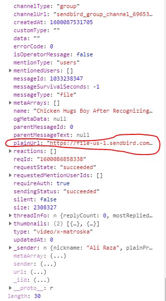 file message unauthorized sendbird chat api sdk sendbird community