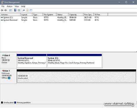 setting up a windows server as an iscsi target server