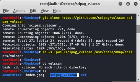 vulscan vulnerability scanning with nmap in kali linux geeksforgeeks
