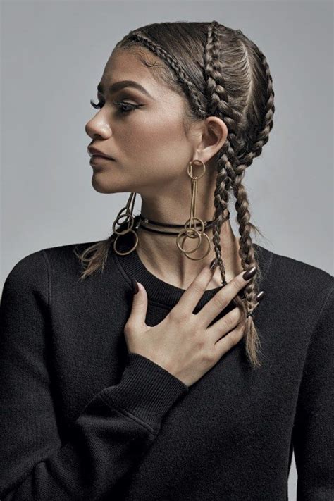 [pics] Zendaya Rocks West African Style Braids In New Photo Shoot