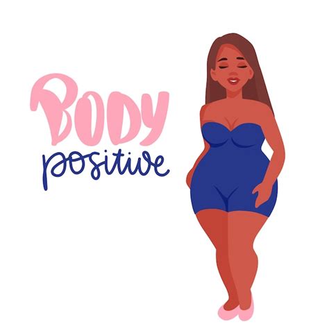 Premium Vector Plus Size Women Dressed In Swimsuits Body Positive