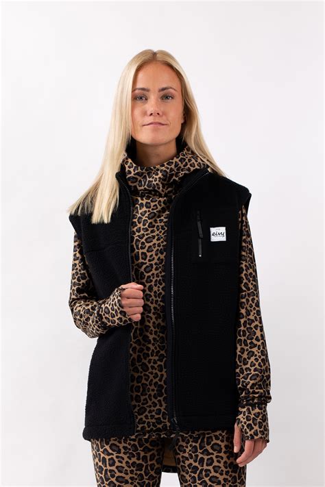 Sherpa Vests Women Long Fleece Vests For Winter Eivy Clothing