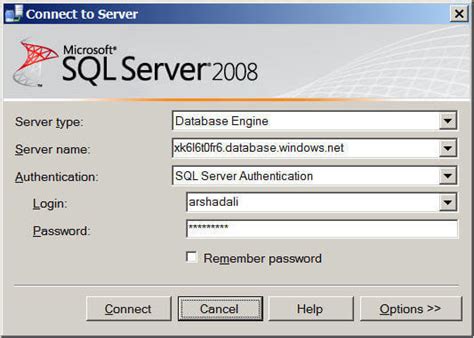 moving your database to the cloud with sql azure