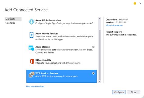 announcing wcf connected service for core rc2 and asp core rc2