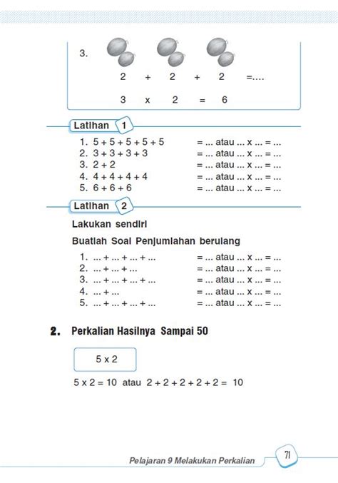 Soal Perkalian Kelas 3