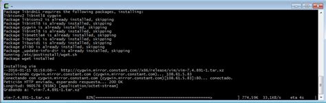 cygwin como usar comandos y paquetes de gnu linux en windows