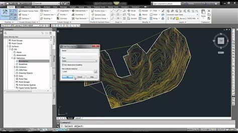 how to create surface from polylines in civil 3d mp4 youtube