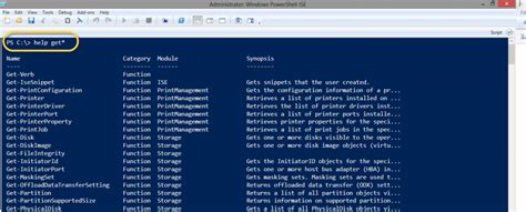 executing commands on windows powershell ise aware group