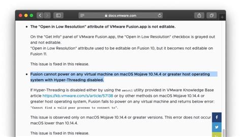 vmware、intel cpuのmds脆弱性の緩和策を講じた「vmware fusion v11 1 0」などをリリース。hyper