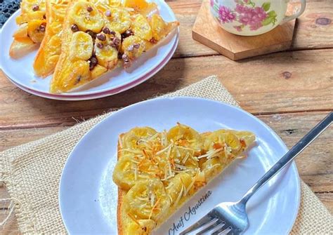 Resep Roti Bakar Pisang Oleh Anif Agustina Cookpad