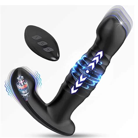 Prostate Massager Anal Vibrator Thrust Vibration Multiple Modes Anal