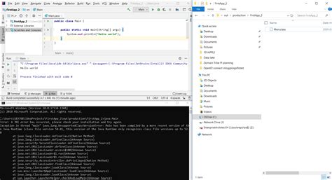 class files created in intellij only showing as decompiled and file not