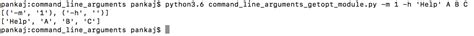 python command line arguments digitalocean