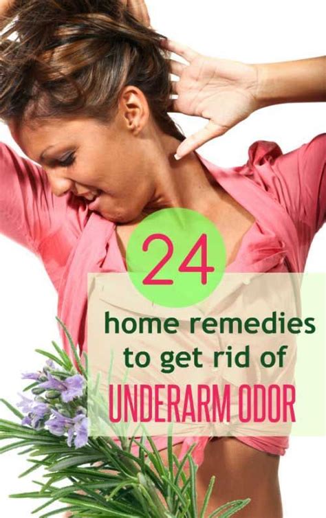 How To Get Rid Of Smelly Armpits Naturally Underarm Odor Home