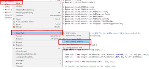 how to add jar file in eclipse project build path